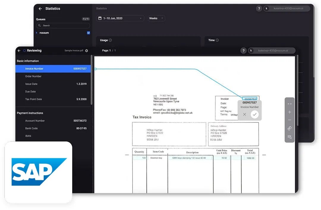 Rossum + SAP Integrations