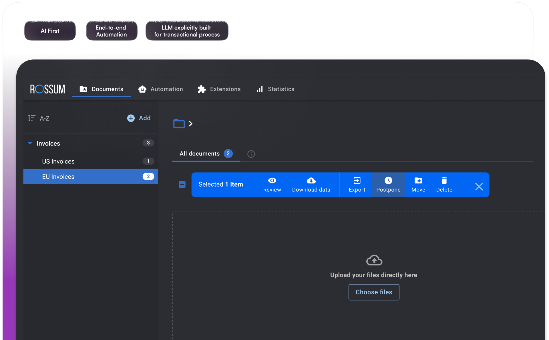 Advanced AI For Transactional Process Automation