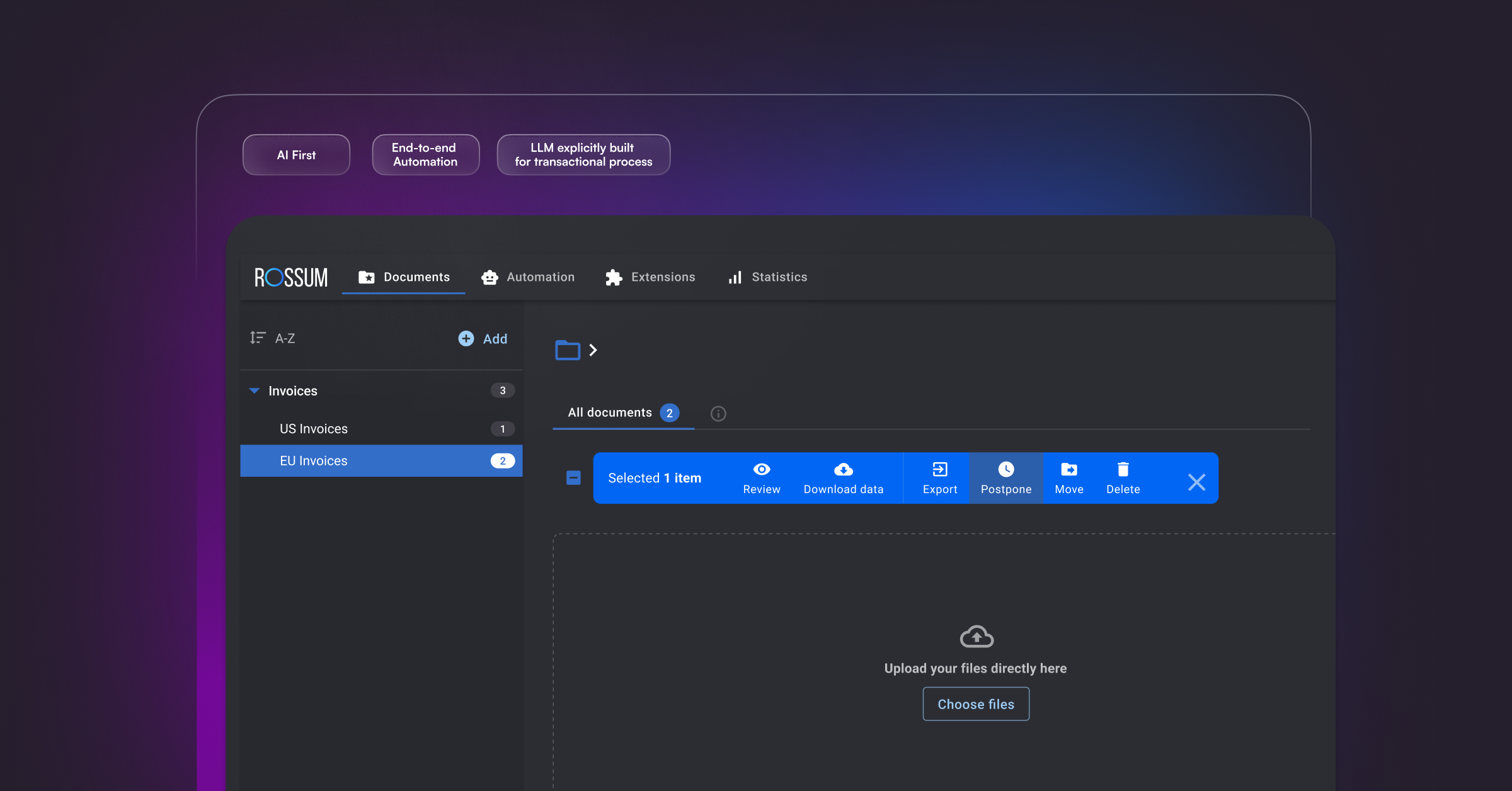 Advanced AI For Transactional Process Automation