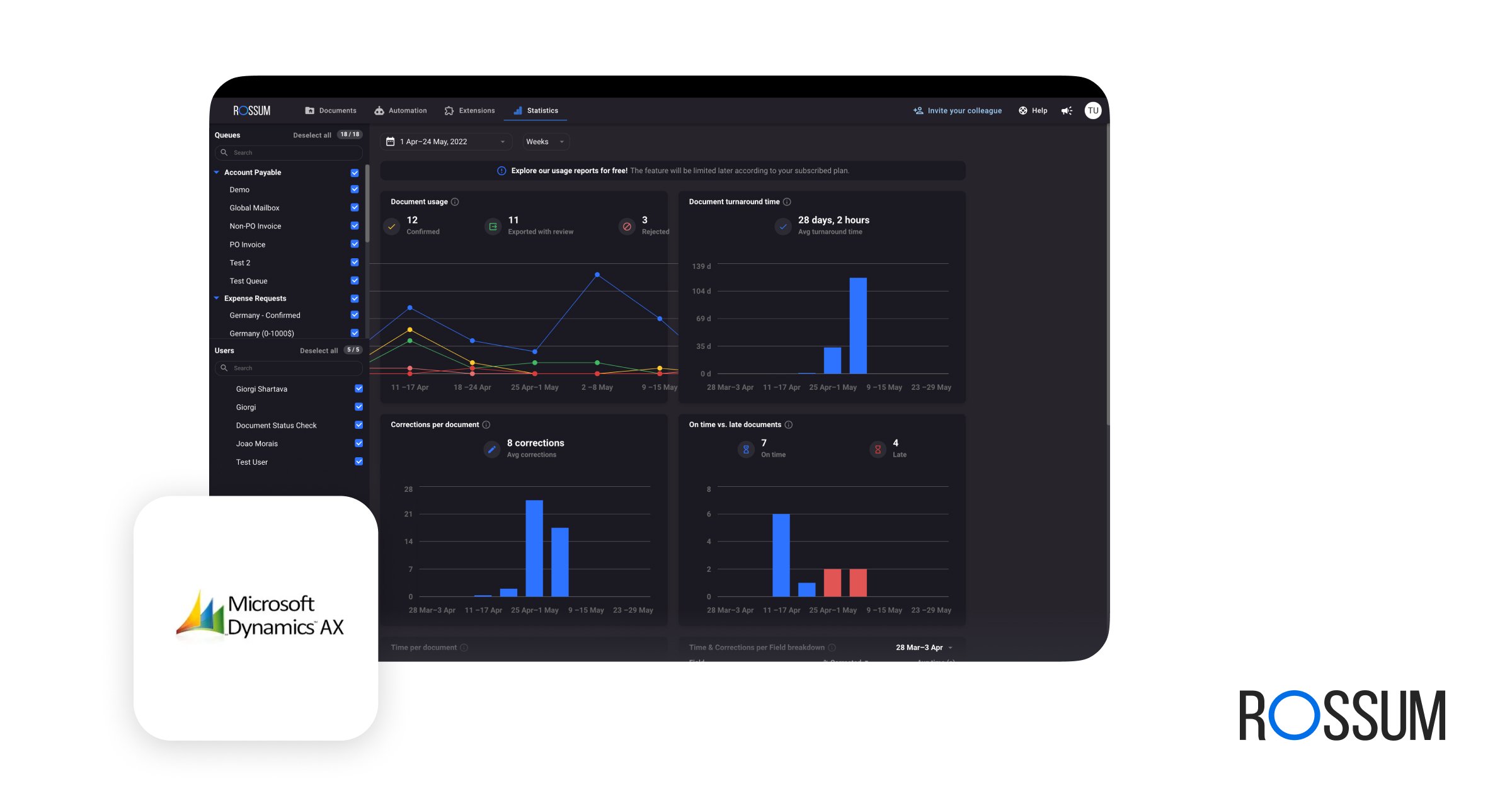 Microsoft Dynamics integration - Rossum.ai