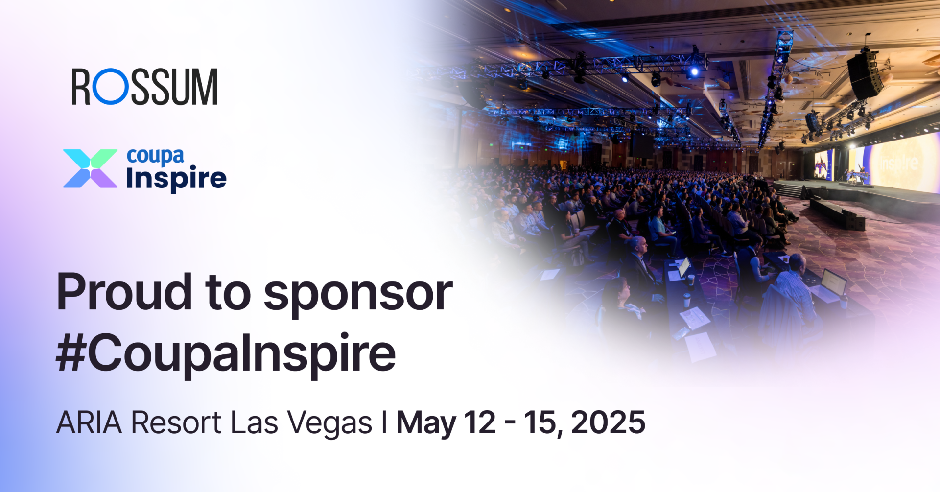 Meet Team Rossum at Coupa Inspire 2025 - Rossum.ai
