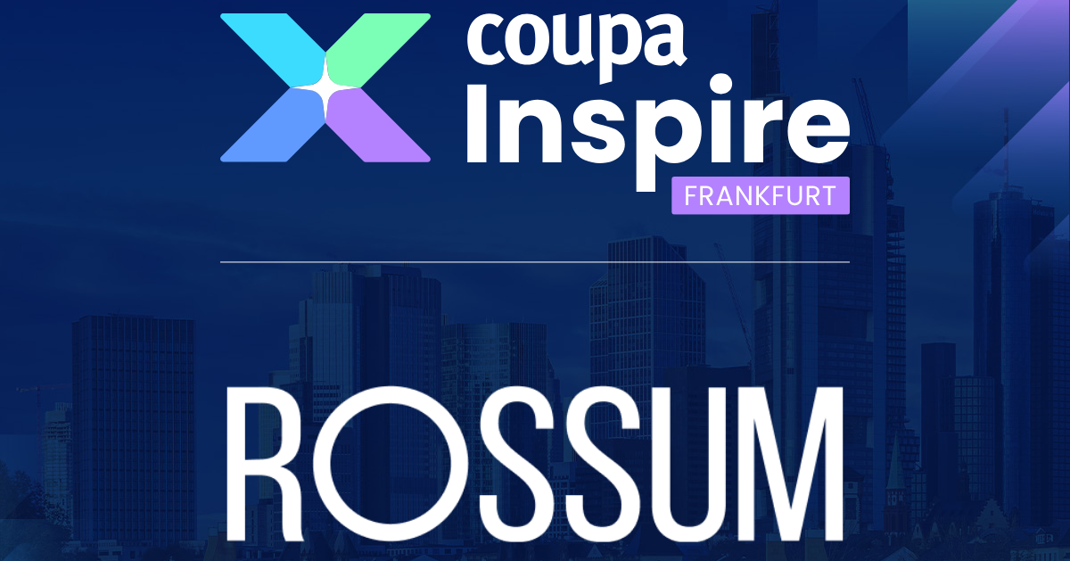 Meet Team Rossum at Inspire World Tour Frankfurt - Join us